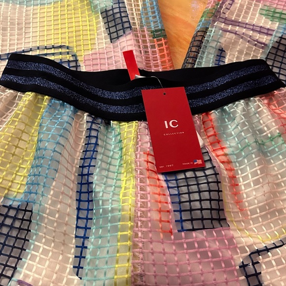 IC COLLECTION | Pants & Jumpsuits | Ic Collection Mesh Multicolor ...